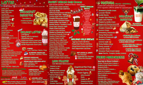 Lodi Coffee | Menu | North Charleston | Mount Pleasant