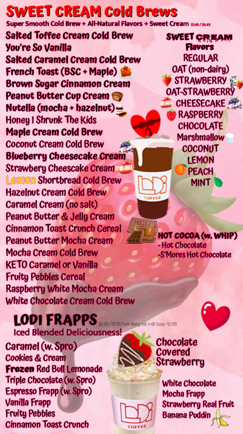 Lodi Coffee | Menu