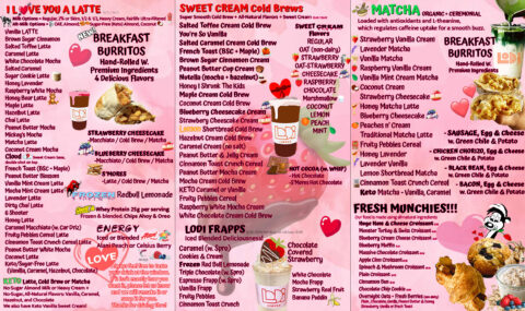 Lodi Coffee | Menu | N. Charleston | Mount Pleasant | Summerville